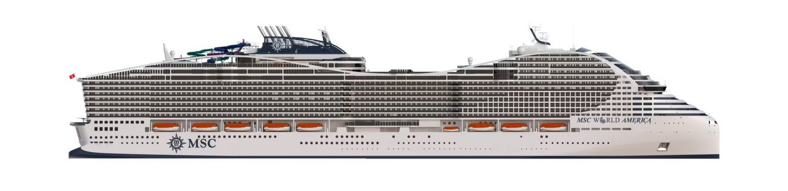 MSC Cruises 𝞝 MSC World America